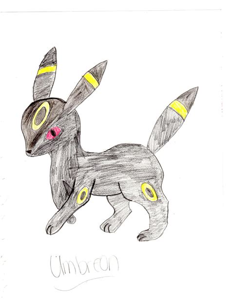 Pokemon Umbreon By Happlesful On Deviantart
