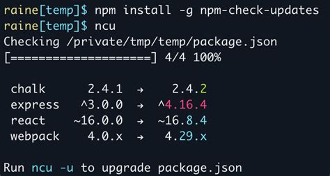 How To Update Npm Dependencies The Node Package Manager Npm Provides By Luis Rangel Medium