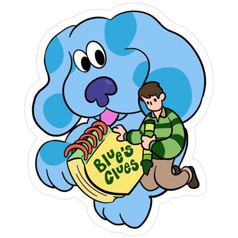 Blues Clues Sticker For Sale By Josslydraws In 2025 Blues Clues
