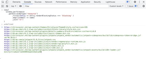 Useful Snippets For In Browser Console Usage Chris Coyier