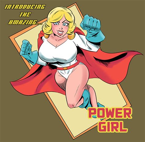 Post DC Glassfish Kara Zor L Power Girl Superman Series