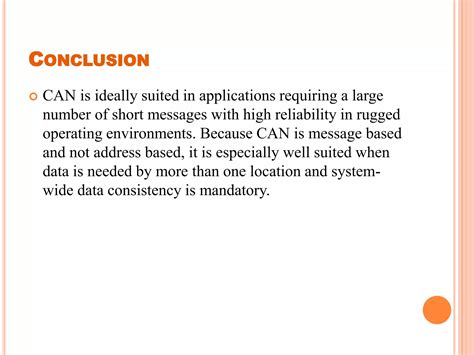 Controller Area Networkcan Pptx