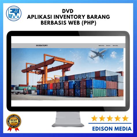 jual dvd aplikasi inventory barang berbasis web php shopee indonesia