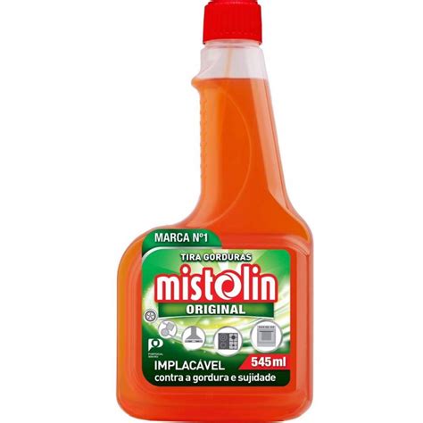 Tira Gorduras Mistolin 545ml Recarga