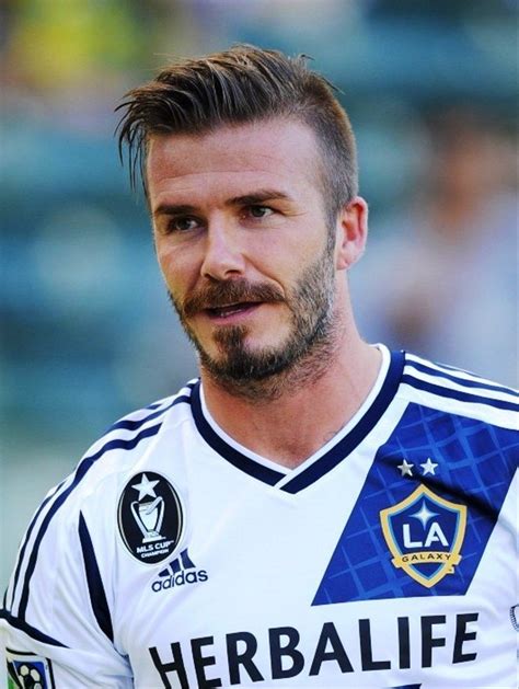 Slicked Back Undercut David Beckham