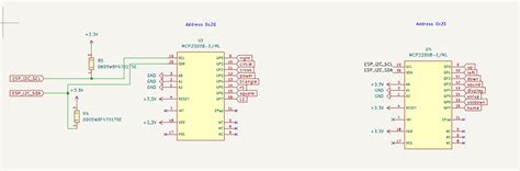 Esp How To Prevent Leakage Current In A GPIO Expander Electrical Engineering Stack Exchange