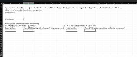 Solved This Question Is Used In Excel And Using The Risk Chegg Com