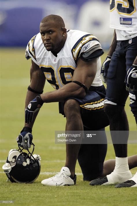 Wide Receiver David Boston Of The San Diego Chargers On The Field