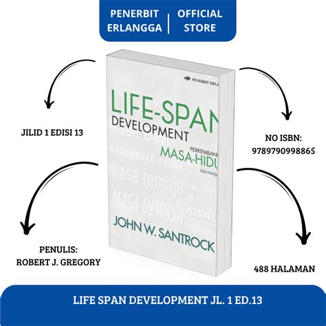 Jual Erlangga Official Life Span Development Jilid 1 Edisi 13 John
