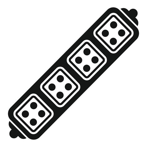 Neon Led Strip Icon Simple Vector Diode Light 15108221 Vector Art At