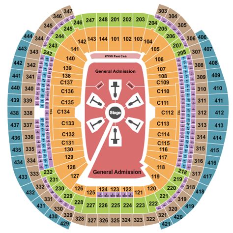 Allegiant Stadium Tickets And Seating Chart Etc