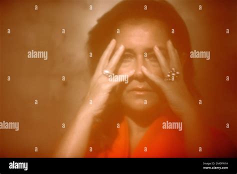 Sidse Babett Knudsen During A Portrait Session Stock Photo Alamy