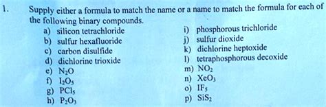 solved supply either formula t0 match the name or name t0 match the