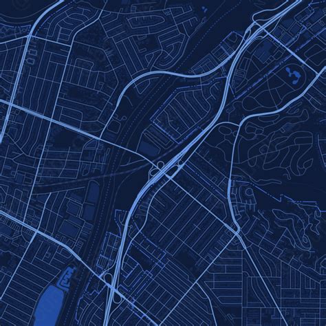 Pico Rivera Dark Blue Vector Map Boundless Maps