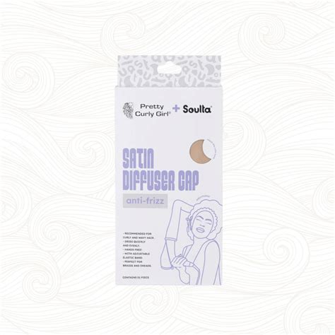 Pretty Curly Girl Satin Diffuser Cap Sari Curls