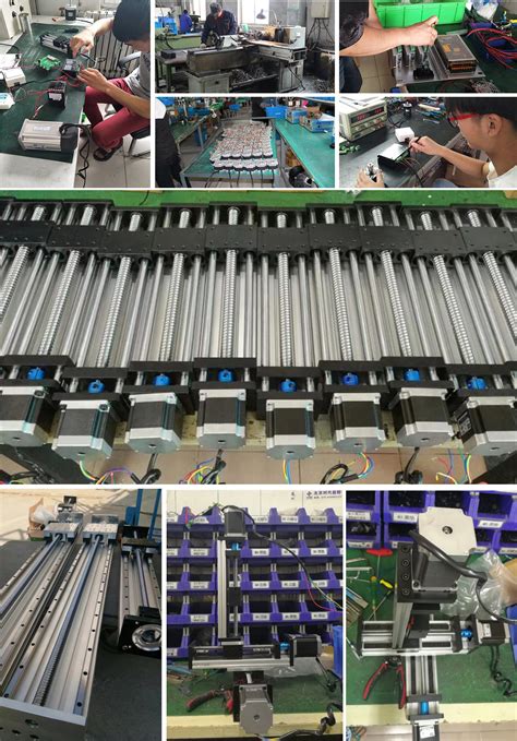 300mm Stroke Ball Screw Linear Guide Rail For Cnc