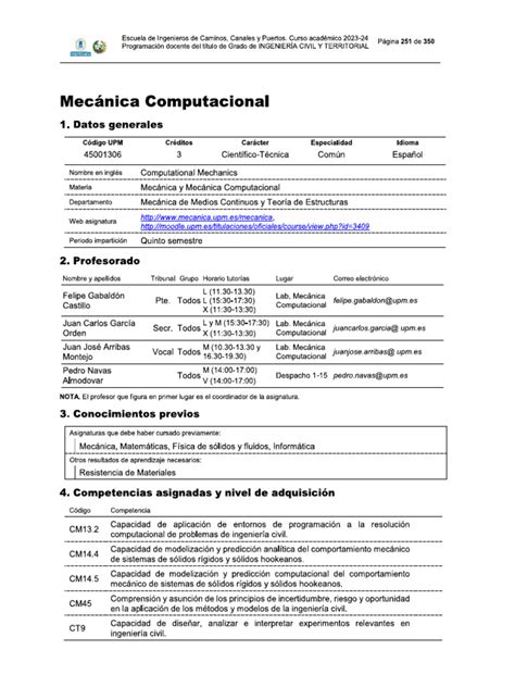 Computing In Civil Engineering Syllabus Pdf