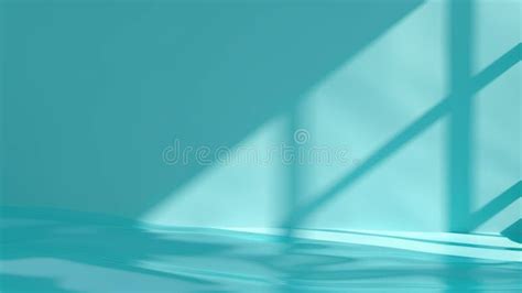 Mint Blue Caustic Abstract With Water Background 2021 Color Trend