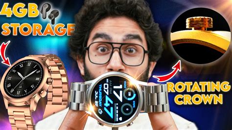 Large Round Display LUXURY Smartwatch With TWS Connectivity YouTube