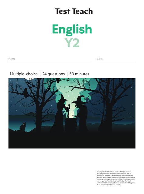 English Y2 Test Teach