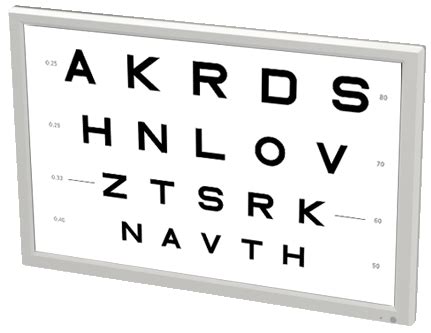 RICE LCD Visual Acuity Chart ViewGear