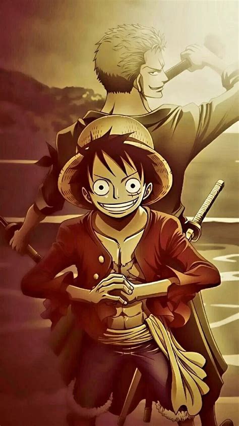 One Piece Luffy And Zoro Wallpapers Wallpaper Cave