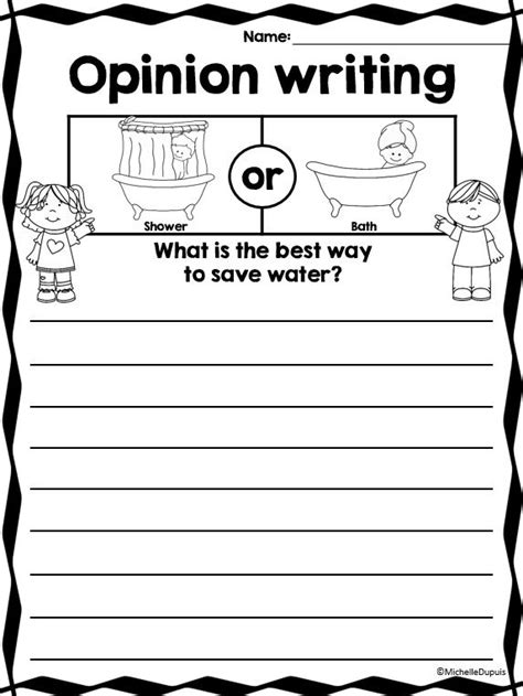 Writing Prompts For Opinion Writing 3rd Grade