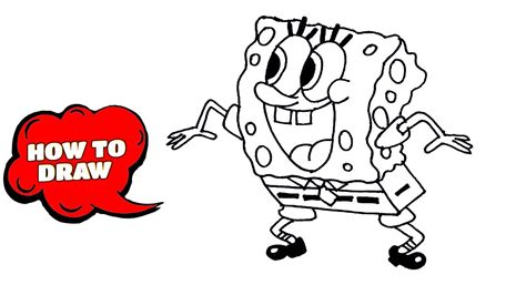 How To Draw Spongebob Squarepants Step By Step Easy Spongebob Drawing Episode YouTube