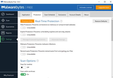 Malwarebytes Anti Malware Premium Configuration Guide GHacks Tech News