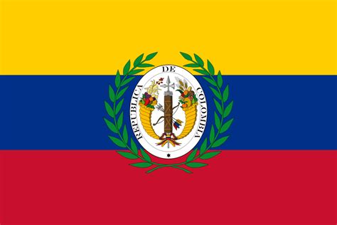Gran Colombia Flag Color Codes