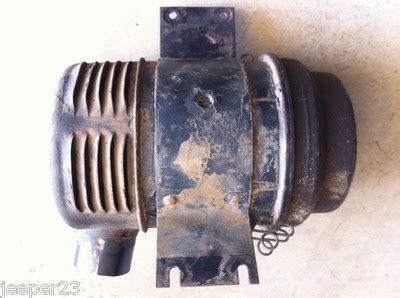Original Willys Jeep Mb Ford Gpw Oakes Oil Bath Air Cleaner Filter