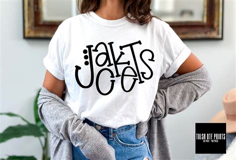 Dtf Jackets Letter Dots Game Day Mascot Transfer Tulsa Dtf Prints