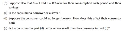 solved 4 suppose that a consumer has logarithmic utility so
