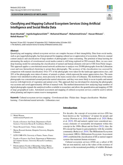 Classifying And Mapping Ia Pdf