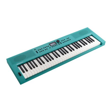 Roland Go Keys 3 Music Creation Keyboard Turquoise Ln146886 Gokeys3 Tq Scan Uk