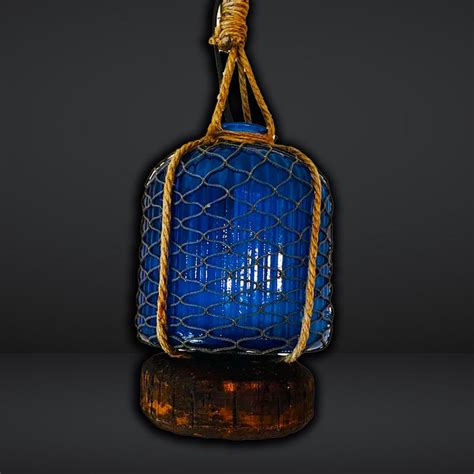 Glass Float Light Etsy