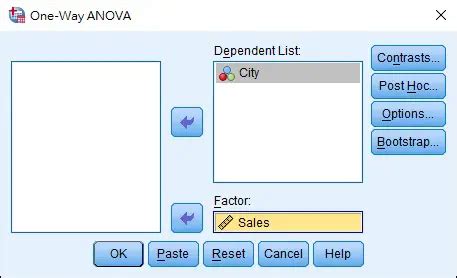 SPSS Excel One Way ANOVA Access Excel Tips