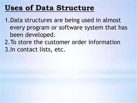 Data Structure Basics Ppt