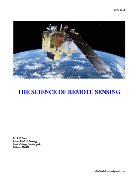 science of remote sensing pdf remote sensing atmosphere of earth