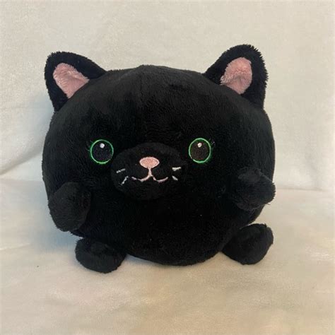 Squishable Toys Squishable Black Cat From Justice Green Eyes