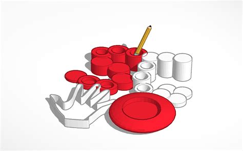 3d Design Great Singapore Desk Tidy 2e3 Tinkercad