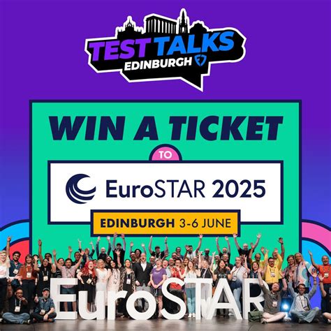Testtalks Eurostarconf Testingcommunity Qa Softwaretesting… Testtalks Edinburgh