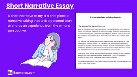 Narrative Writing Essay Examples | Sitedoct.org