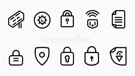 Identity Related Password Icon For Security Concepts Stock Vector Identity Related Password Icon For Security Concepts Stock Vector