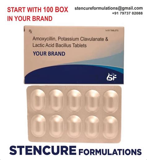 In Your Brand Amoxicillin Potassium Clavulanate Lb 625 Mg At ₹ 510 Box In Panchkula