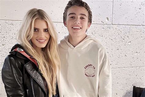 Jessica Simpson Celebrates Nephew Bronx Wentzs 14th Birthdayphoto