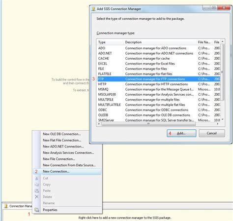 Microsoft Sql Server Integration Services Foreach Ftp File Enumerator