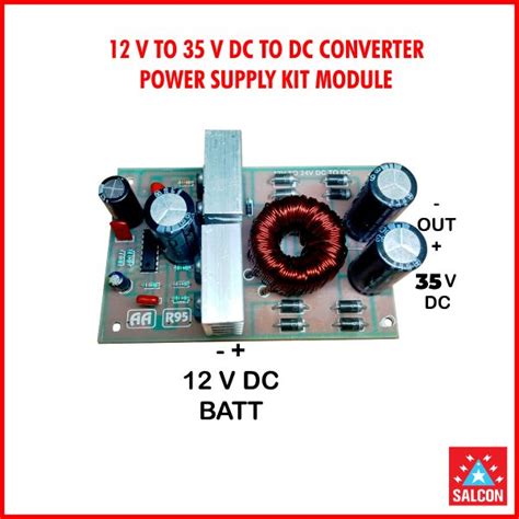 V TO V DC TO DC CONVERTER POWER SUPPLY KIT MODULE Salcon Electronics