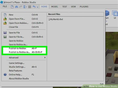 How To Use Roblox Studio With Pictures WikiHow