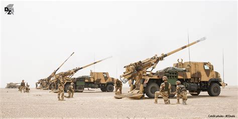 Caesar Nexter Canon Artillerie Obus Automoteur